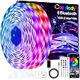 Bluetooth LED Strip Lights 30m, Cozylady 100ft LED RGB LED Light Strips ...