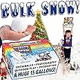 PARTY GOAT Bulk Fake Snow Powder for Outdoor & Indoor use. 1.1kg Makes ...