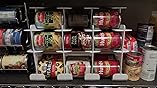 FIFO Can Tracker- Food Storage Canned Foods Organizer/Rotater/Dispenser ...