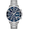 Hugo Boss Men's 1513907 Stainless Steel Chronograph Watch, Blue, 45MM ...