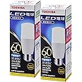 Amazon | 東芝(TOSHIBA) LED電球 60W相当 広配光 昼光色 E26口金 2P 密閉器具対応 LDT7D-G/S/60V1E2P | 東芝(TOSHIBA) | LED電球 通販
