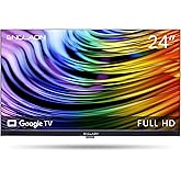 ENGLAON 22 Inch Full HD Smart TV with LED Google TV Display for Caravan ...