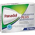 Panadol Cold and Flu Plus Decongestant, Plus Paracetamol 500mg, 16 ...