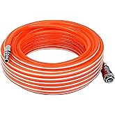 Amazon | イーバリュー(E-Value) ウレタンエアホース 20m 常圧用 内径7.0mm×外径10.0mm クリアレッド EUH-20R 日本製 | ホース