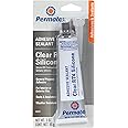 Permatex Clear RTV Silicone Adhesive Sealant, 85 g : Amazon.com.au ...