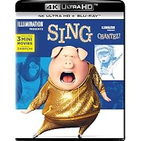 Amazon.co.jp: Sing [4K Ultra HD + Blu-ray + Digital HD] (Bilingual) : DVD