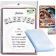 40 Pack Jumbo Pokemon Card Sleeves Fitted for Large Oversized Trading ...