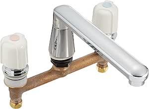 Amazon | KVK バス用埋込2ハンドル混合水栓 KM82CU | 浴室水栓