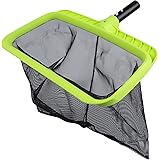 Aussie Gold Pool Leaf Rake Deep Net - Pool Skimmer Net Scoop Shovel ...