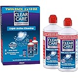 Clear Care Plus Cleaning and Disinfecting Solution with Lens Case, Twin ...