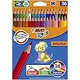 BIC Kids Evolution ECOlutions Coloured Pencils - Assorted Colours, Pack of 36 Colouring Pencils ...