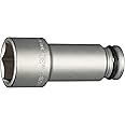 Amazon | トネ(TONE) インパクト用超ロングソケット 4NV-24L150 差込角12.7mm(1/2") 二面幅24mm | DIY・工具・ガーデン