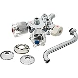 Amazon | KVK ソーラー2ハンドル混合栓 【KM50NC】 | 浴室水栓