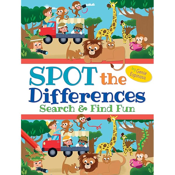 Totally Tricky Spot The Difference Big W Amazon.com: Spot The