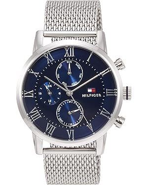 Amazon.co.jp: [トミーヒルフィガー] 腕時計 1791398 メンズ 並行輸入品 シルバー : ファッション