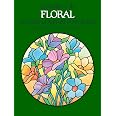 Amazon | Floral Stained Glass Pattern Book (Dover Crafts: Stained Glass ...