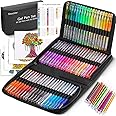 Soucolor Glitter Gel Pens for Adult Coloring Books, Christmas|Birthday ...