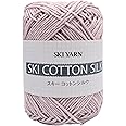 Amazon | 元廣 SKI YARN (スキー毛糸) スキーコットンシルク 合太 COL. 417 ピンク 系 綿90%シルク10% 約25g86m 5玉 セット | 毛糸 通販