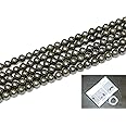 Amazon.co.jp: g3-3311 パイライト 黄鉄鉱 6mm 1連38cm 通し針、解説書、1mゴム付き 天然石 パワーストーン : ホビー