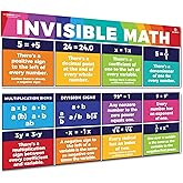 Sproutbrite Educational Math Posters Place Values Fractions Mathematics ...