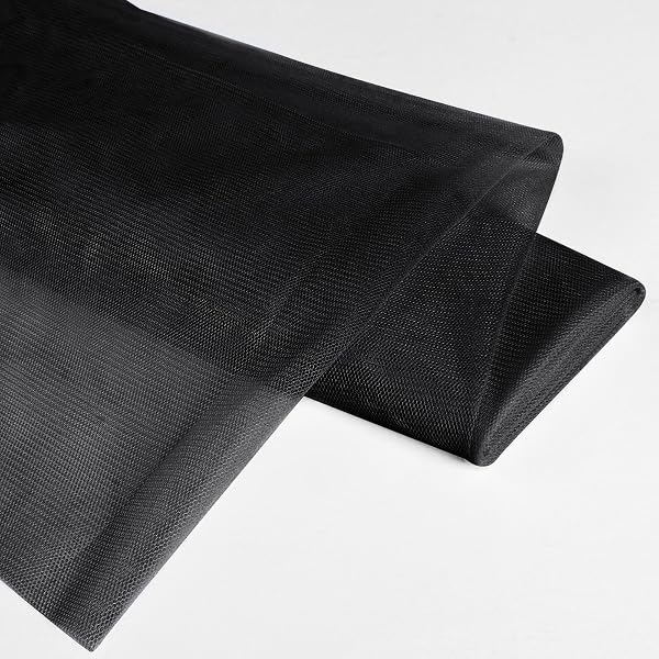 Black Mesh Fabric For Mask Eyes Fursuit Eye Mesh, Printable PVC Plastic ...