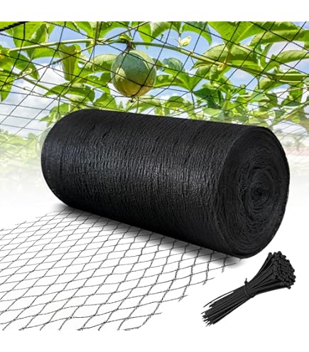 Amazon | トラスコ中山(TRUSCO) 鳥よけネット 目合い12mm 幅1×長さ100m