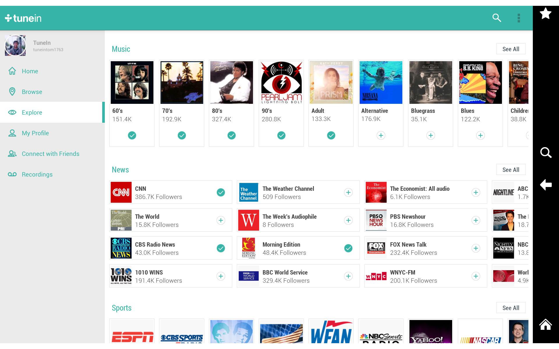 Amazon.co.jp： TuneIn Radio Pro: Android アプリストア