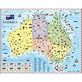 Illustrated map of Australia for Kids - | 9789871663101 | Amazon.com.au ...