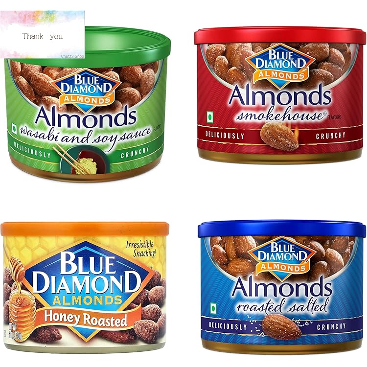 Amazon.co.jp: ブルーダイヤモンド 塩味ローストアーモンド 150g×6個