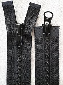 5VSビスロン 逆開オープン VSMR-5 580 黒 60cm DA86・DAG8 | ファスナー | ホビー