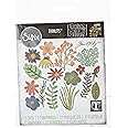 Sizzix 662700 Thinlits Die Set 17PK - Funky Floral #1 : Amazon.com.au ...
