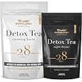 Detox Tea 28 Day Herbal Teatox Kit (Morning Boost & Night Cleanse ...