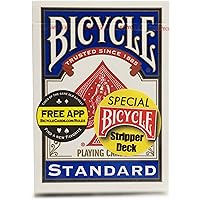 Amazon.co.jp: BICYCLE（バイスクル） トランプ ストリッパーデック 青 [並行輸入品][E304] : おもちゃ