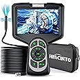 Amazon.co.jp: Hiacinto 20M着脱式ファイバースコープ デジタル内視鏡 HD 1080P 三つレンズ 検査カメラ 工業用 ...