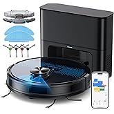 Lefant M2 Pro Robot Vacuum and Mop Self Emptying, 6000Pa Strong Suction ...