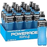 Powerade ION4 Gold Rush Sports Drink Multipack Sipper Cap Bottles 12 x ...