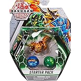 Bakugan Starter Pack 3-Pack, Fused Hydorous x Thryno Ultra, Armored Alliance Collectible Action ...