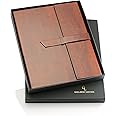 Gallaway Leather Padfolio Portfolio Writing Pad Folder fits Letter ...