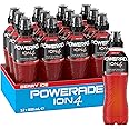 Powerade ION4 Gold Rush Sports Drink Multipack Sipper Cap Bottles 12 x ...
