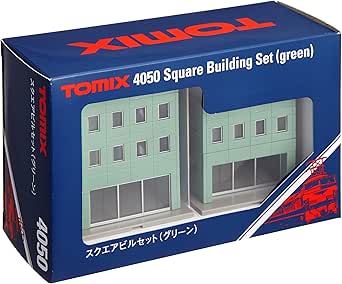 Amazon | TOMIX Nゲージ スクエアビルセット グリーン 4050 鉄道模型用品 | 鉄道模型 通販