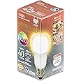 Amazon.co.jp: オーム電機 LED電球 E26 40形相当 電球色 LDA5L-G AG6/RA93 06-3855 OHM: ホーム＆キッチン