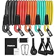 PROIRON Resistance Bands Set 14 Pieces Anti-Snap Resistance Band ...