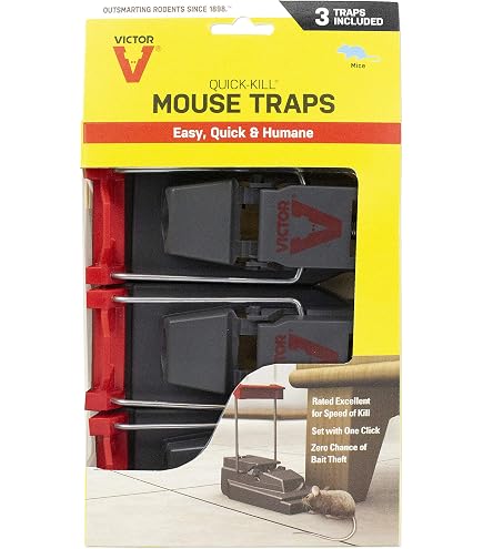 E 6 Pack Snap Mouse Trap