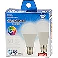Amazon | オーム電機 LED電球小形 E17 60形相当/60W相当 昼光色 Ra93高演色 密閉器具対応 断熱材施工器具対応 ミニクリプトン形 5年保証 2個入 LDA6D-G ...