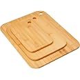 Scanpan Bamboo Cutting Board 3-Piece Set, Natural : Amazon.com.au ...