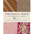 Indonesian Batik Gift Wrapping Papers: 12 Sheets: Gift Wrapping: Amazon ...