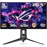 Amazon.co.jp: ASUS ROG Swift 27インチ 4K QD-OLED ゲーミングモニター (PG27UCDM) - 240Hz 0.03ms カスタムヒートシンク ネオ ...