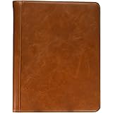 Gallaway Leather Padfolio Portfolio Writing Pad Folder fits Letter ...