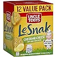 UNCLE TOBYS Le Snak Tasty Cheese Dip And Crackers Value Pack, 1 Box of ...