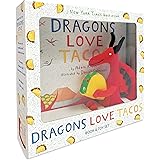Dragons Love Tacos 2 Book and Toy Set by Rubin, Adam